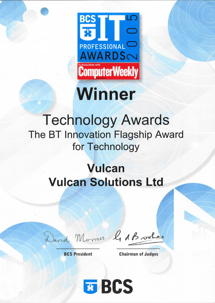 Overview – Vulcan Solutions